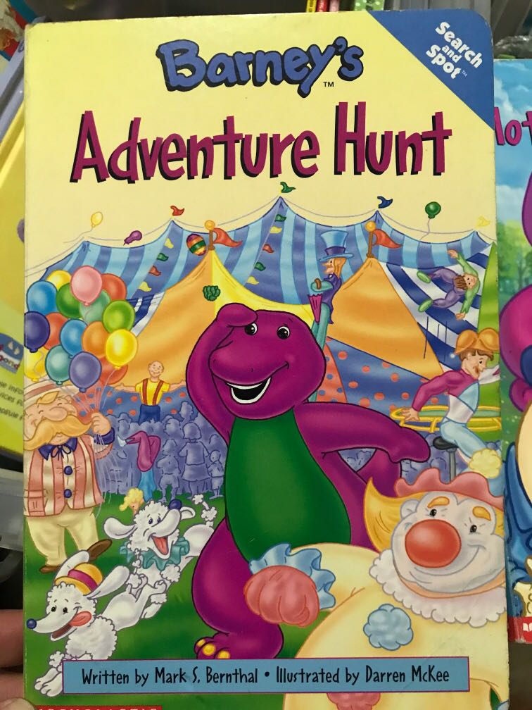 Barney books, Hobbies & Toys, Books & Magazines, Children's Books on ...