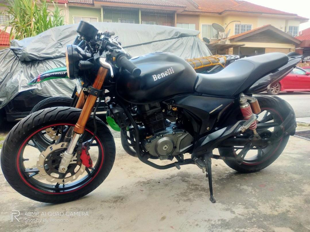 Benelli RKV 200cc Convert Cafe Racer, Motorbikes on Carousell