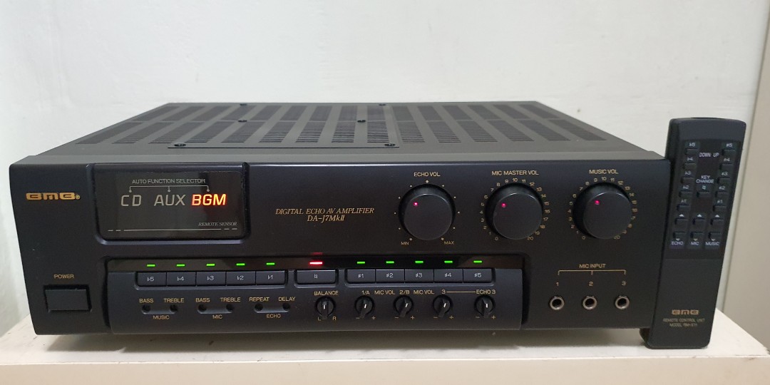 BMB karaoke amplifier. BMB (Japan) DA-J7 MKII., Audio, Soundbars ...