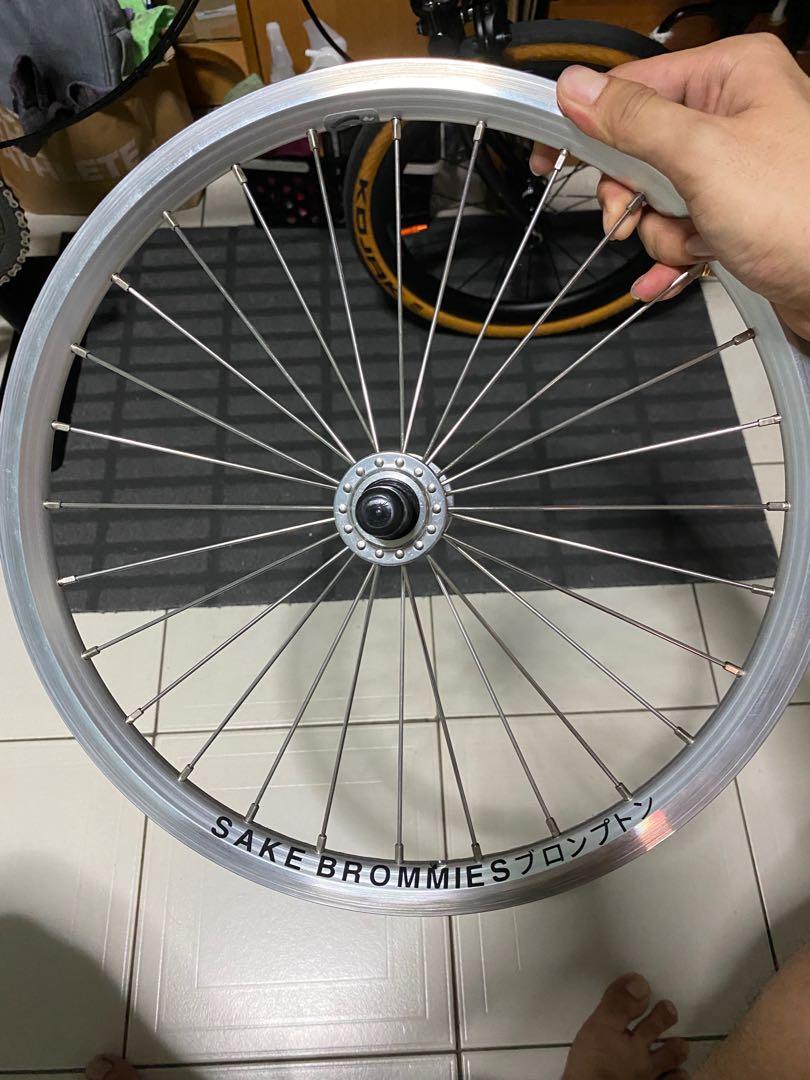 Brompton Front Wheel, Sports Equipment, Bicycles & Parts, Parts ...