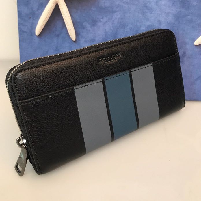 Coach Men’s Long Wallet, Men's Fashion, Bags, Belt bags, Clutches and ...