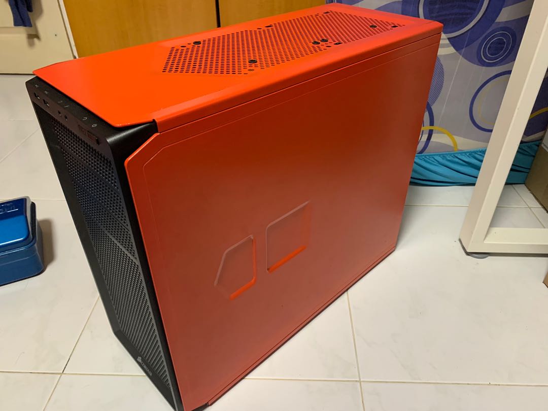 CORSAIR RED PC CASE, Computers & Tech, Parts & Accessories, Computer ...