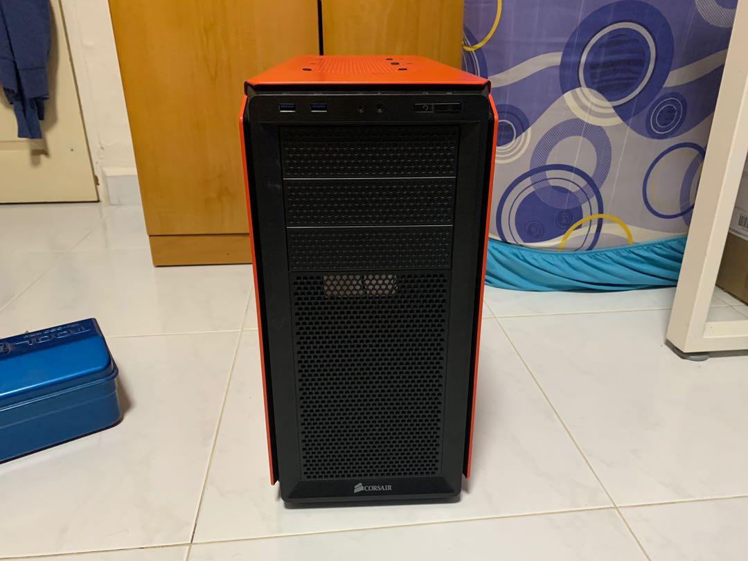 CORSAIR RED PC CASE, Computers & Tech, Parts & Accessories, Computer ...