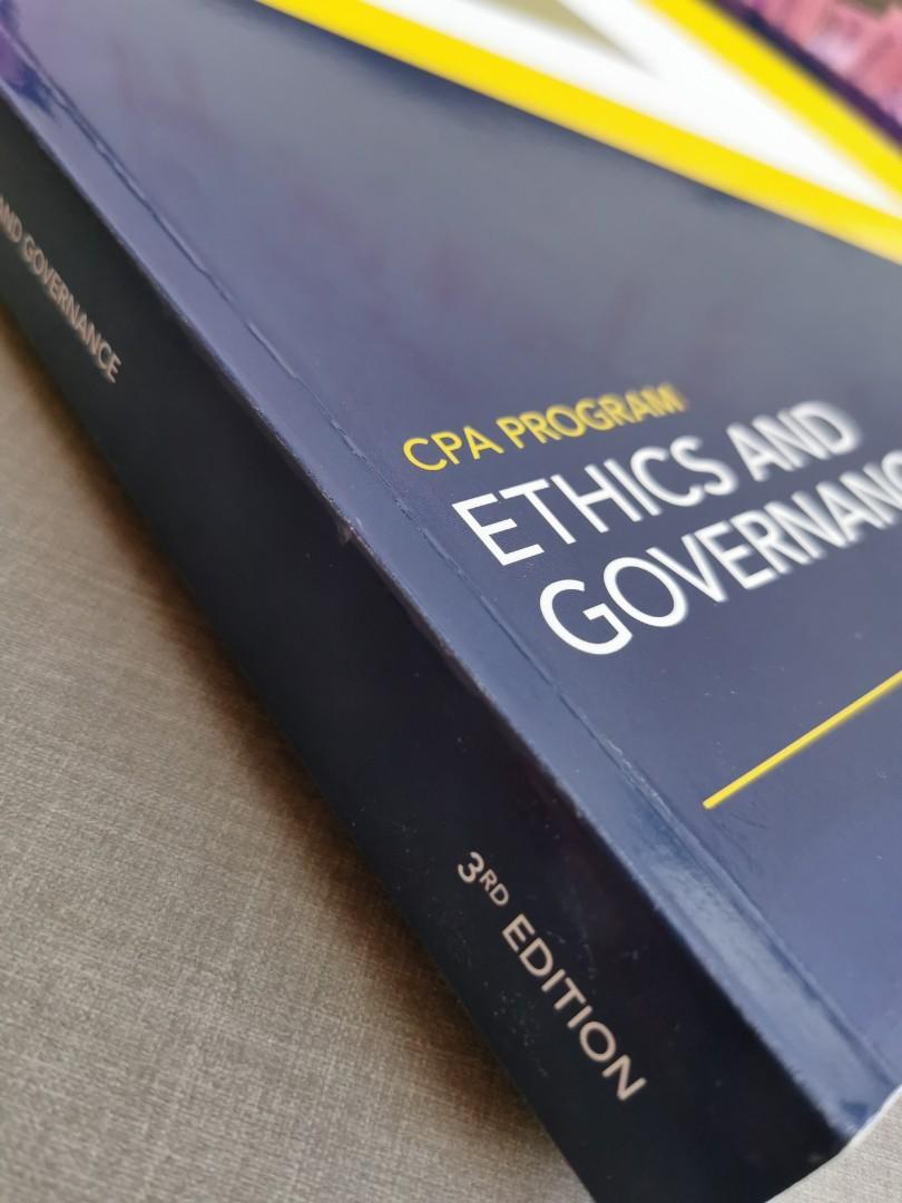 CPA AUSTRALIA ETHICS AND GOVERNANCE 3RD EDITION, Hobbies & Toys, Books ...