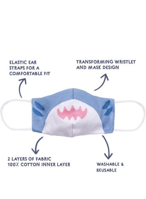 Cubcoats Cubcoats Mask Buddy, Kids Face Mask That Transforms into a ...