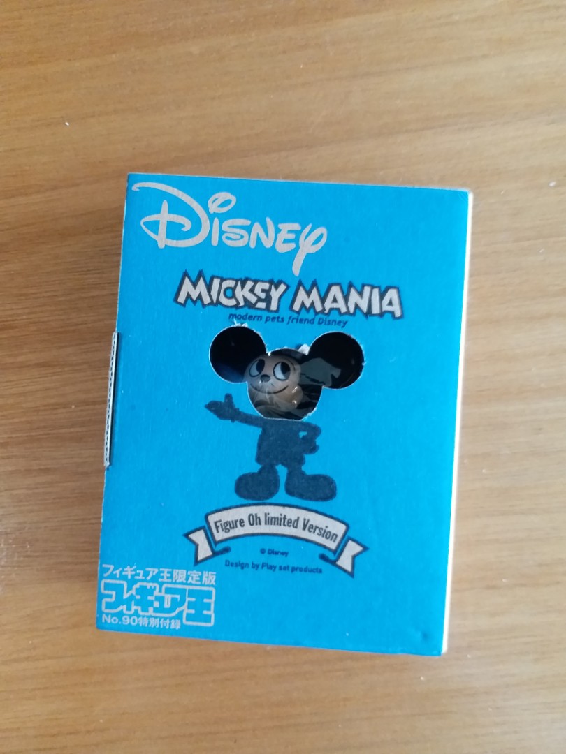 Disney Mickey mania 日本figure王限定No.90 特別附錄, 興趣及遊戲, 玩具 & 遊戲類 - Carousell