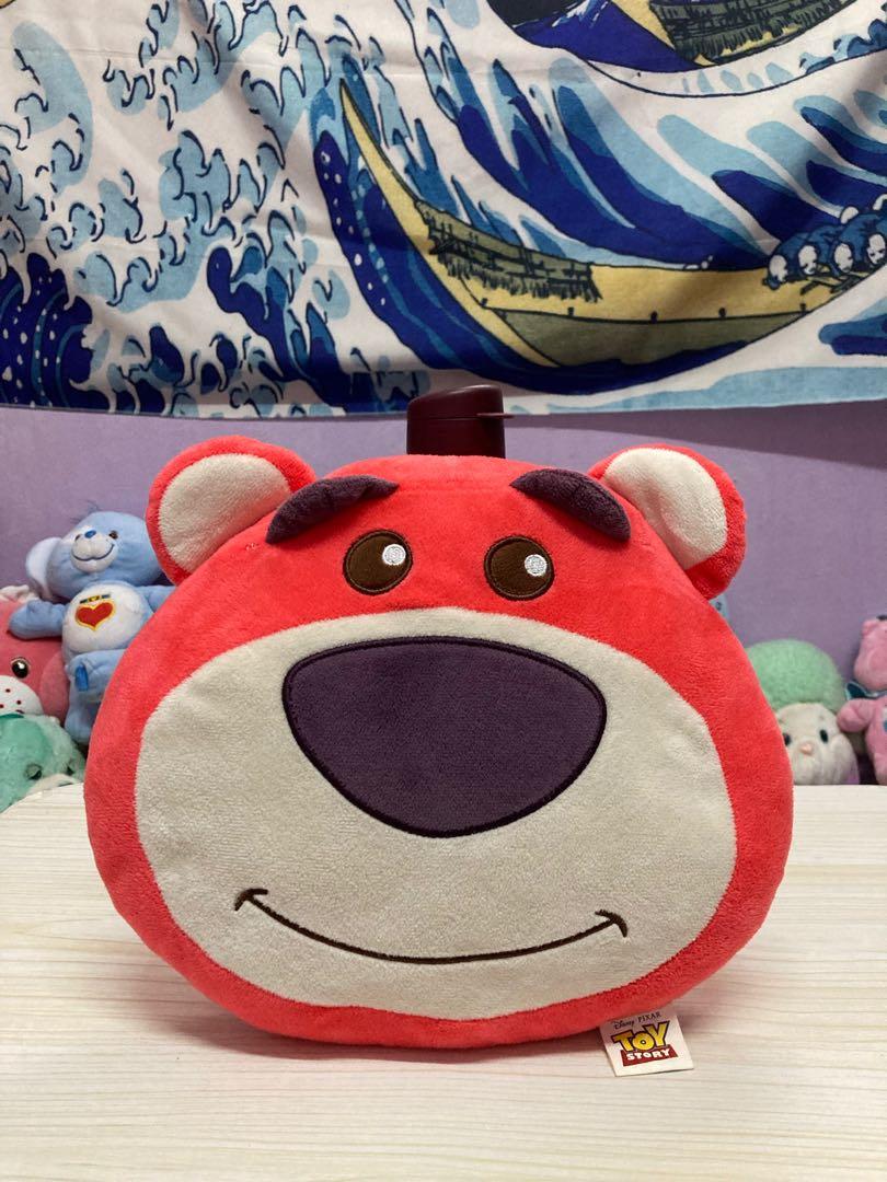 Lotso Bear Hooded Neck Pillow With Eye Mask | atelier-yuwa.ciao.jp