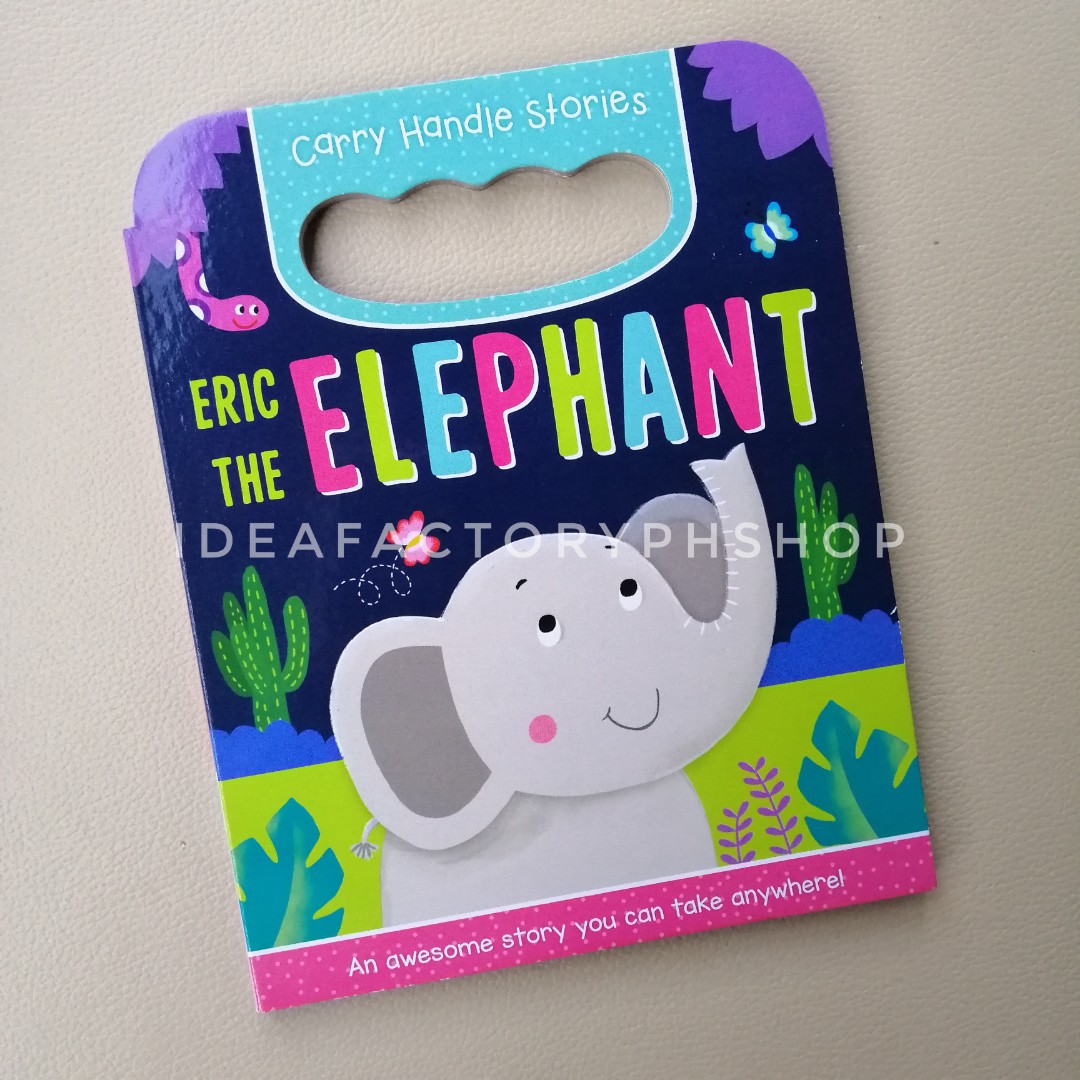 Eric The Elephant board book Bedtime Storybook Children's Book, Hobbies ...