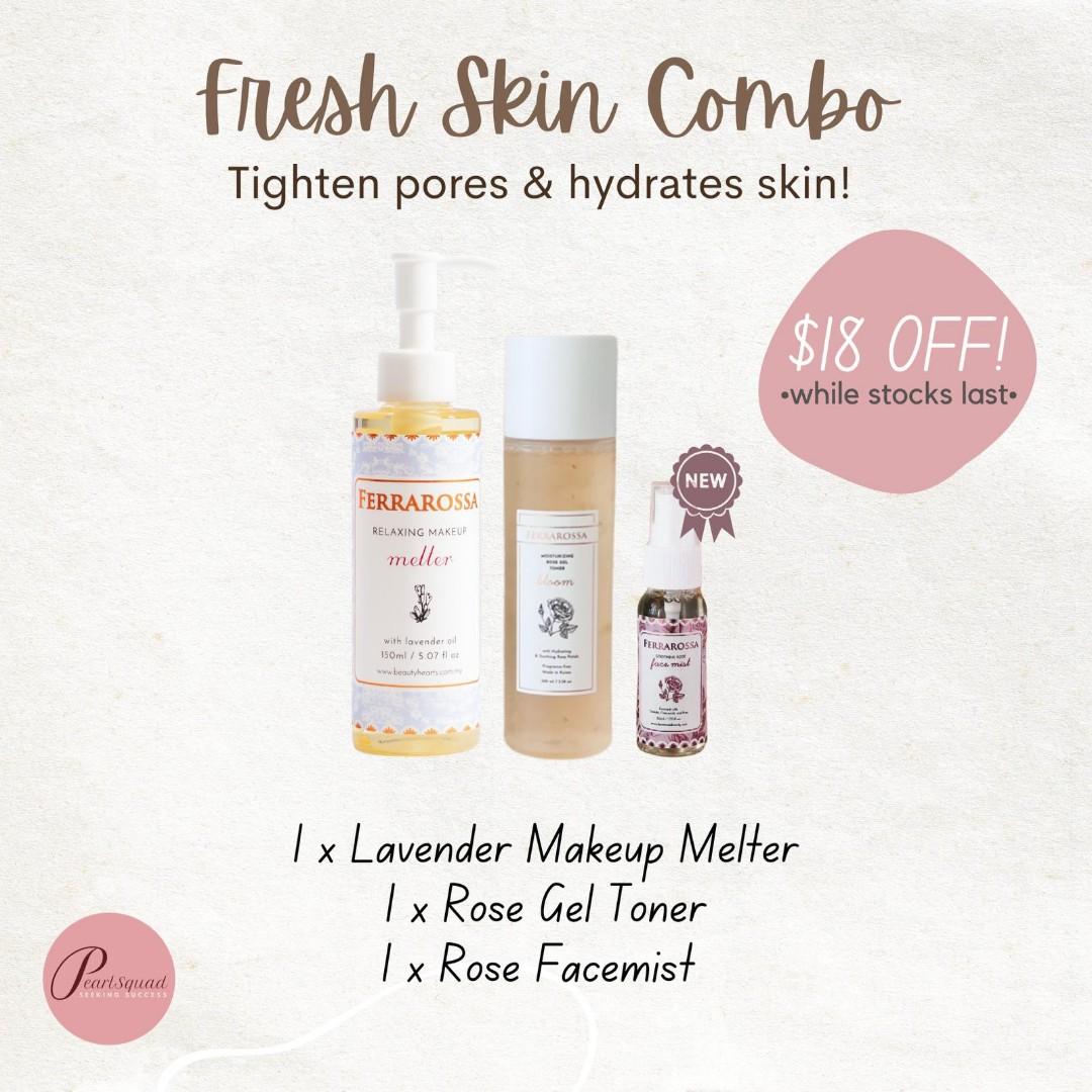 Ferrarossa Fresh Skin Combo, Beauty & Personal Care, Face, Face Care on ...