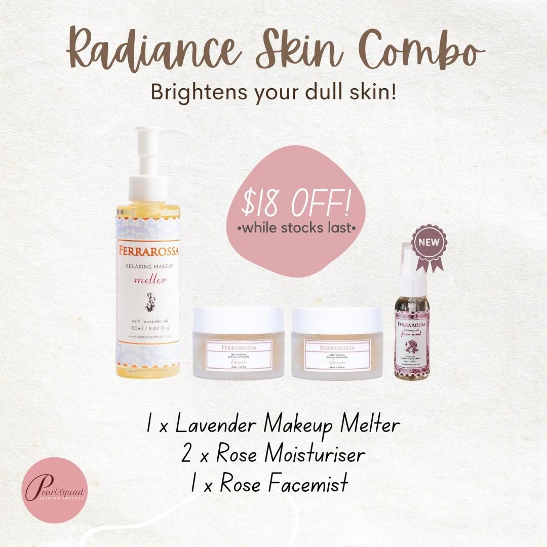 Ferrarossa Radiance Skin Combo, Beauty & Personal Care, Face, Face Care ...