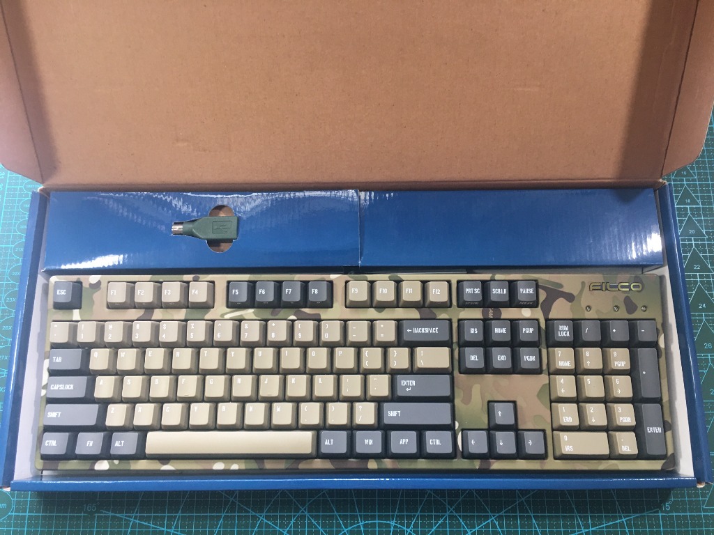 Filco Majestouch 2 Camouflage-R Full Mechanical Keyboard Cherry MX ...