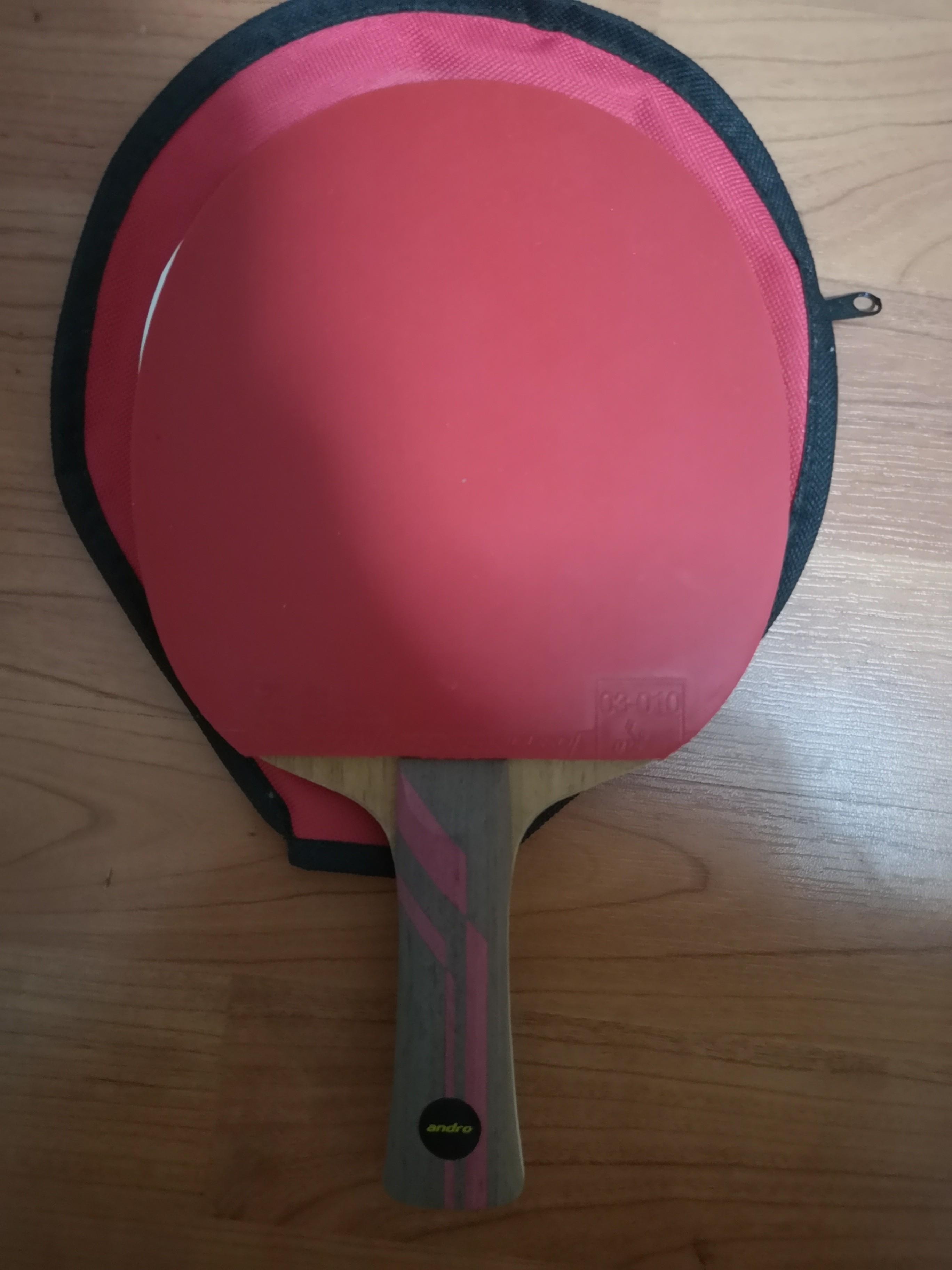 Flaxonite Driver Andro Ping Pong Racket, Sports Equipment, Sports ...