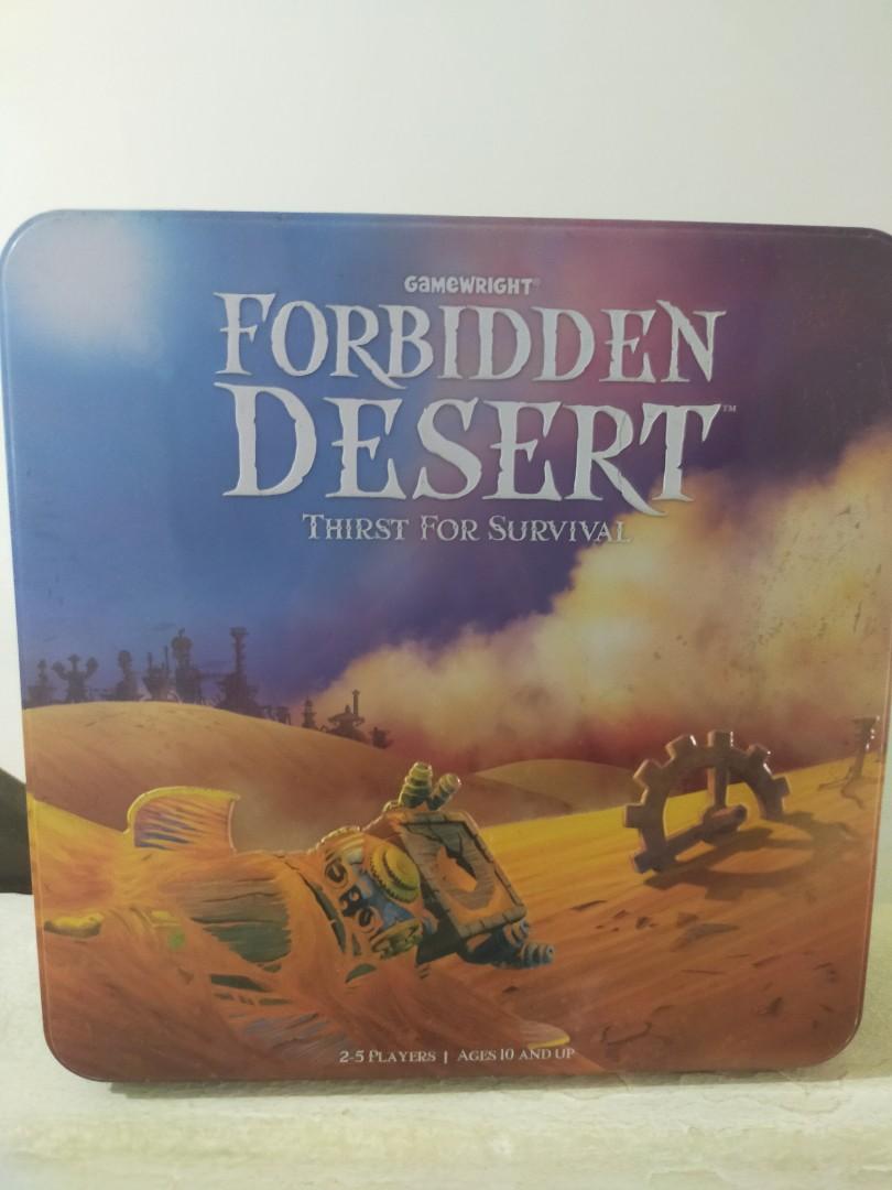 Forbidden Desert Boardgame, Hobbies & Toys, Toys & Games on Carousell