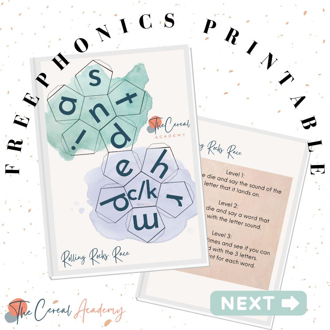Free Printable Phonics Game! Group 1 and 2 Jolly Phonics Letter Sounds ...