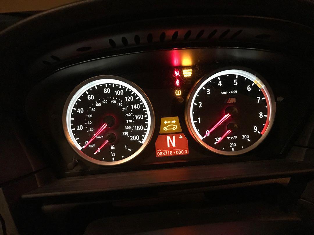 Genuine BMW M5 M6 Speedometer Retrofit for E60 E61 E63 E64, Auto ...