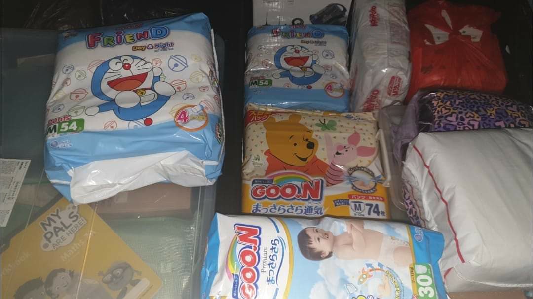 Goon diaper doremon pooh and normal, Babies & Kids, Bathing & Changing ...