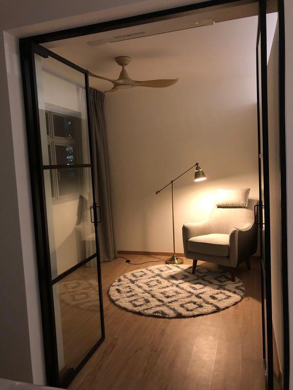 Ikea Barometer Floor/ Reading/ Standing Lamp, Furniture & Home Living ...