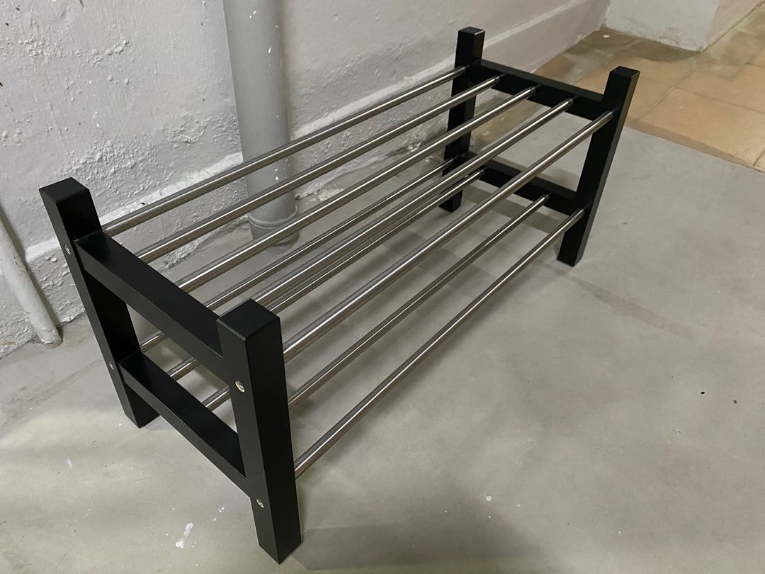 Ikea Tjusig Shoe Rack!, Furniture & Home Living, Furniture, Shelves ...