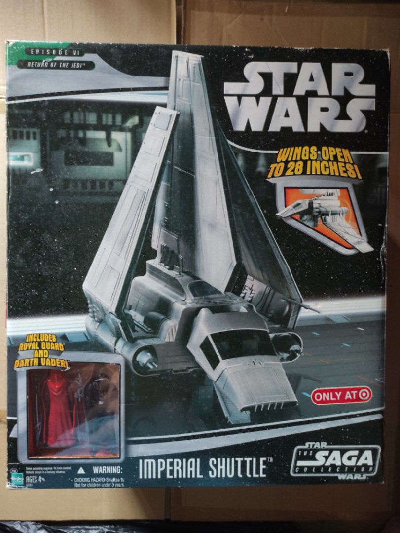 Imperial Shuttle Exclusive Return of the Jedi Star Wars Saga Collection ...