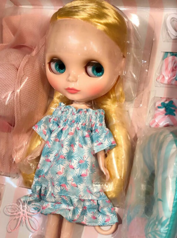 In Stock Now! Neo Blythe Doll Fani Flamingo Takara Tomy Limited doll ...