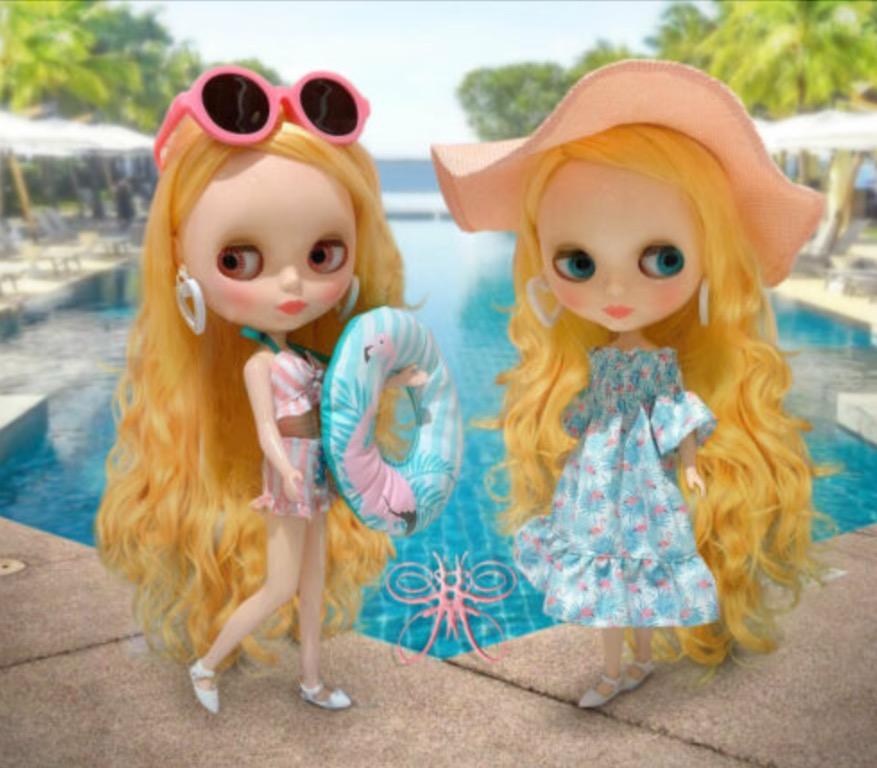 In Stock Now! Neo Blythe Doll Fani Flamingo Takara Tomy Limited doll ...