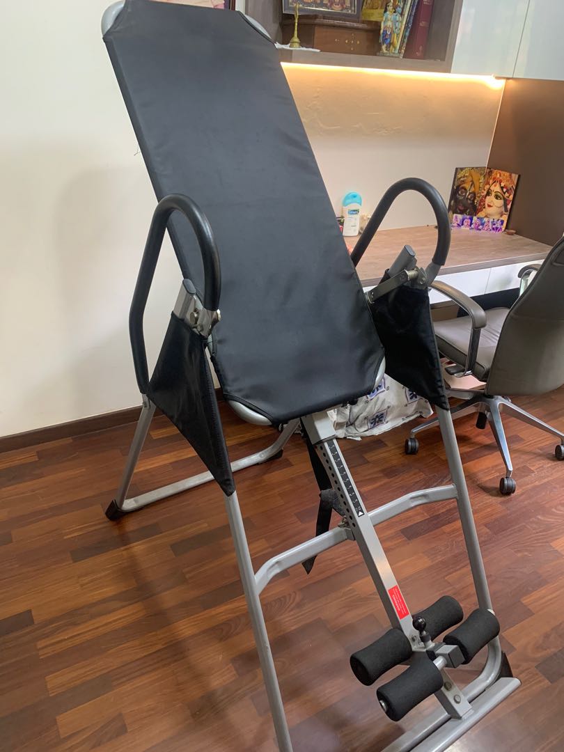 Inversion table for lower back pain, Health & Nutrition, Massage ...