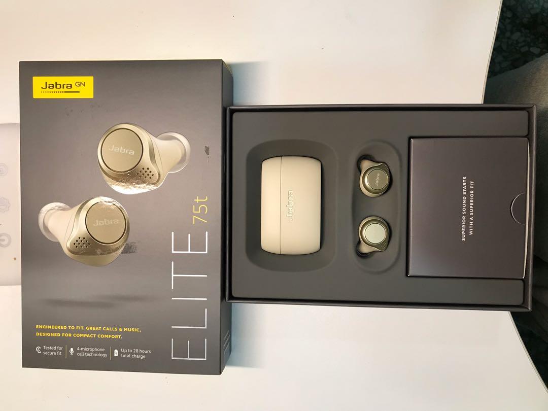 Jabra Elite 75, Audio, Headphones & Headsets on Carousell
