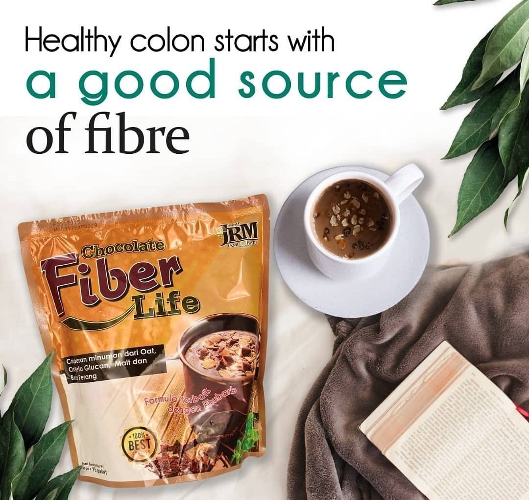 JRM JAMU RATU MALAYA CHOCOLATE FIBER LIFE, Health & Nutrition, Health ...