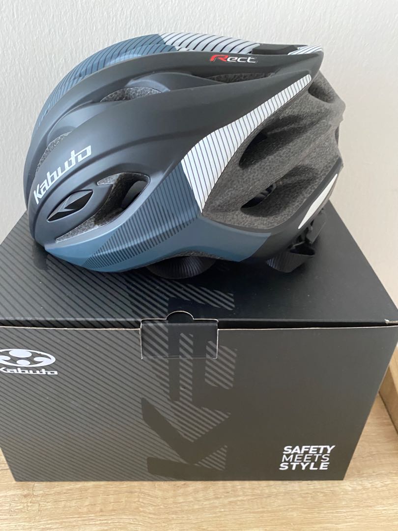 Kabuto Rect Helmet For Sale, Sports Equipment, Bicycles & Parts, Parts ...