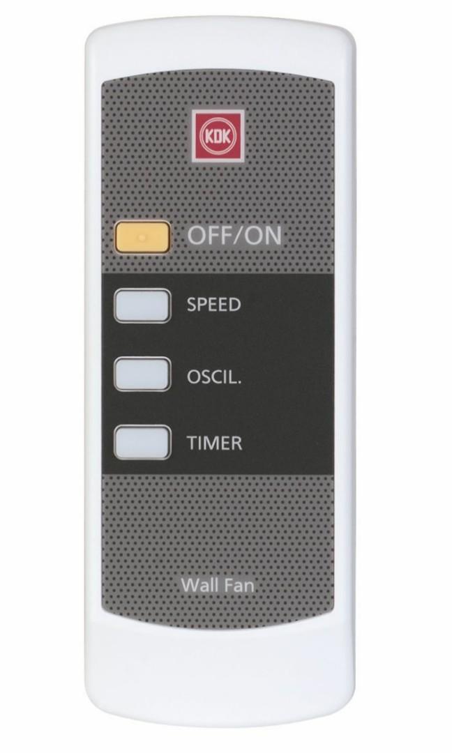 KDK Fan Remote & Wall Bracket, Furniture & Home Living, Lighting & Fans ...