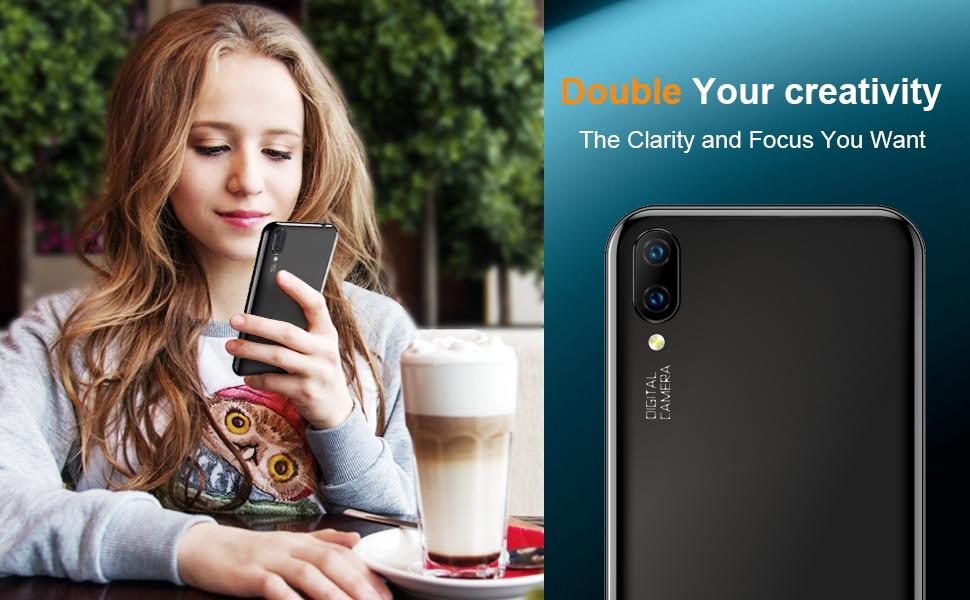 KXD A1 5.7 inch 1GB RAM+16GB ROM 128GB Extended Smartphone 2500mAh ...