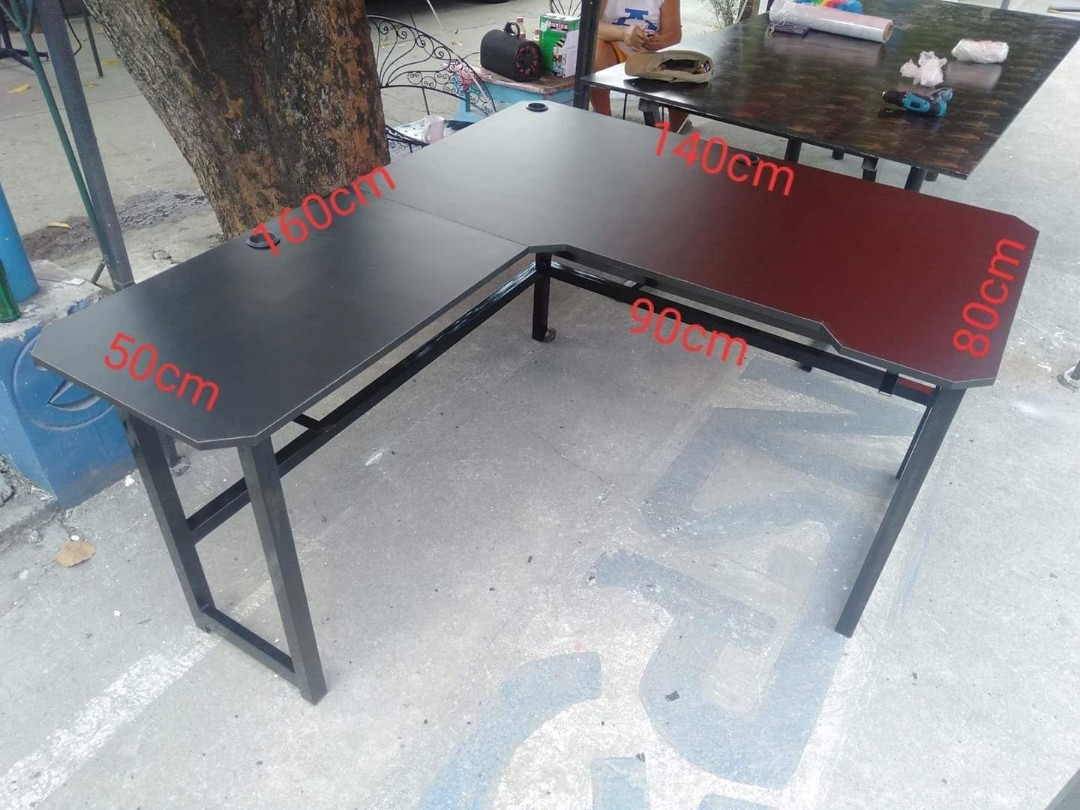 L TYPE TABLES, Furniture & Home Living, Office Furniture & Fixtures on ...