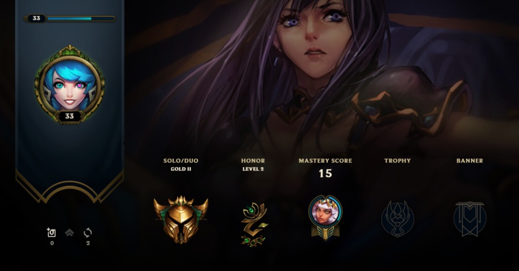 League of Legends Gold 2 Account | 61% Winrate | 22 Champions, Video ...