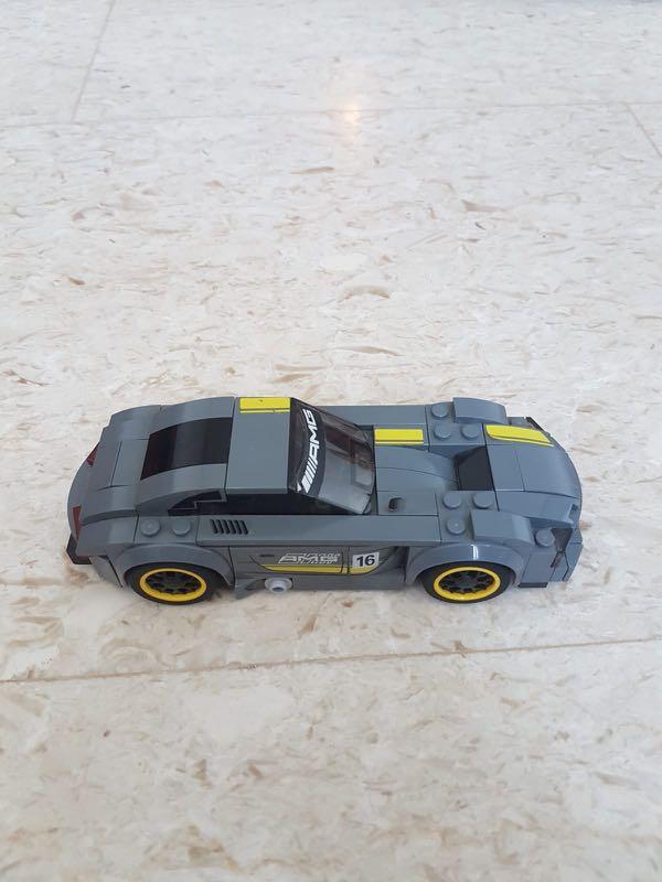 Lego grey racing car 75877, Hobbies & Toys, Toys & Games on Carousell