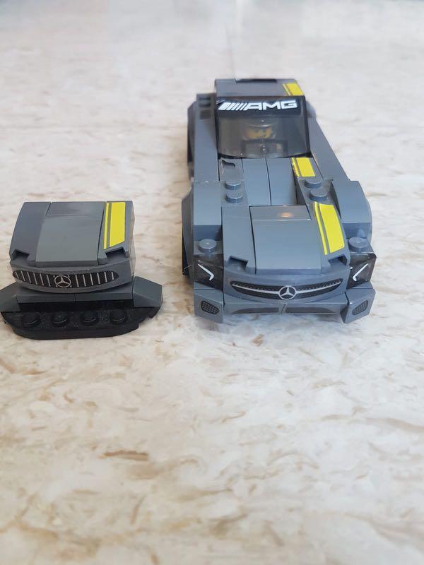 Lego grey racing car 75877, Hobbies & Toys, Toys & Games on Carousell