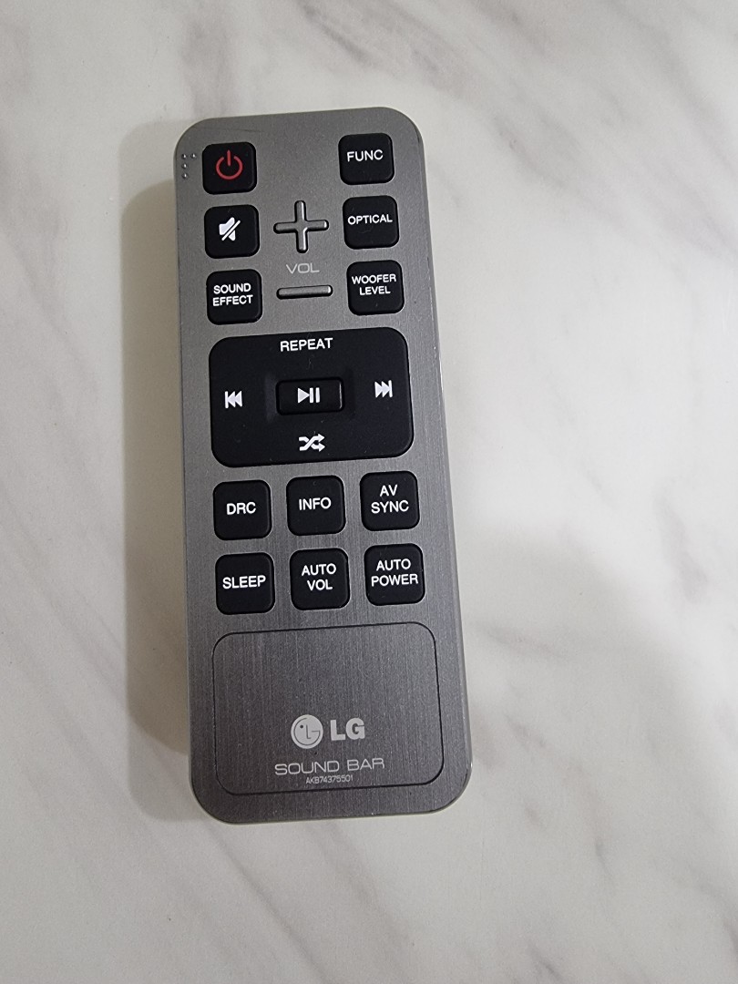 LG Sound Bar remote control, TV & Home Appliances, Other Home ...