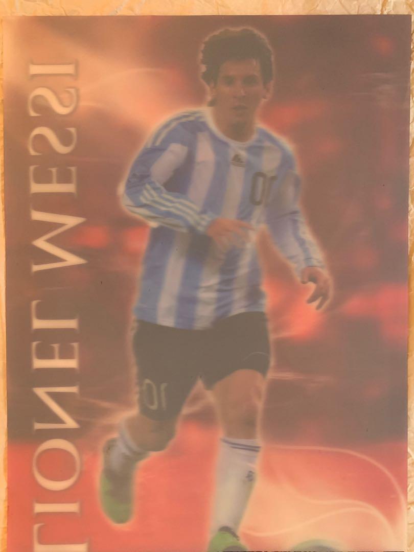Lionel Messi 3D memorabilia (A3 paper size), Hobbies & Toys ...
