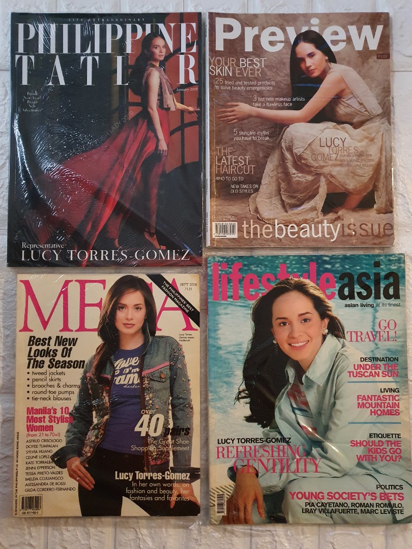 Lucy Torres magazine covers bundle, Hobbies & Toys, Books & Magazines ...
