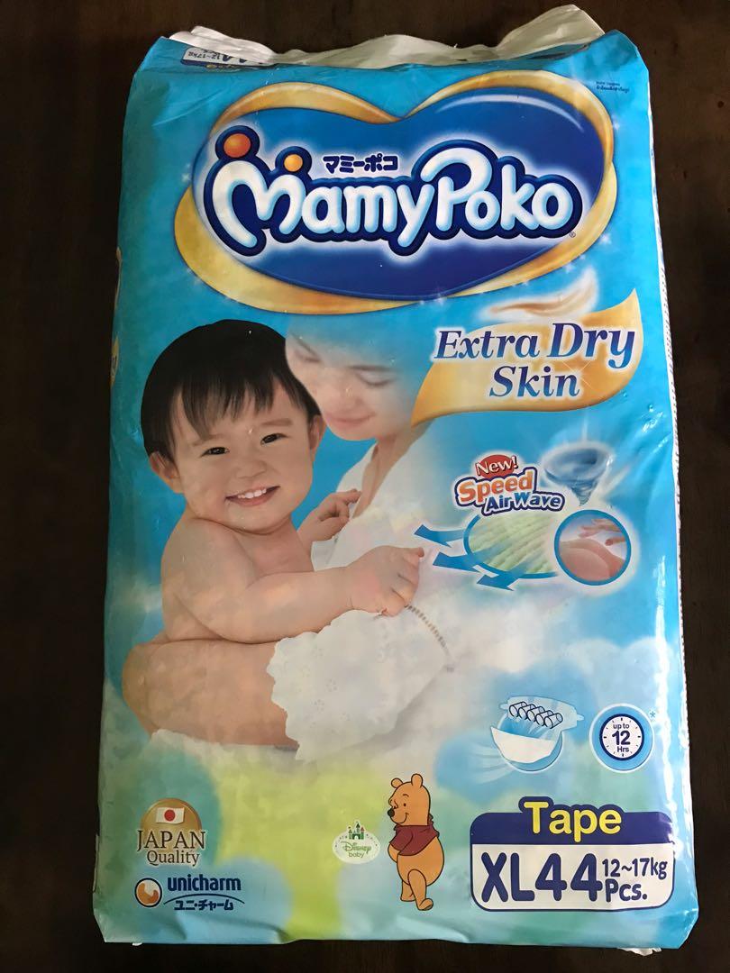 Mammy Poko Diapers - XL, Babies & Kids, Bathing & Changing, Diapers ...