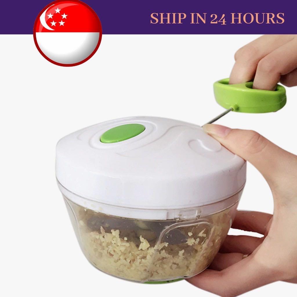 Manual Food Chopper Pull String Shredder Speedy Chopper Processor for ...