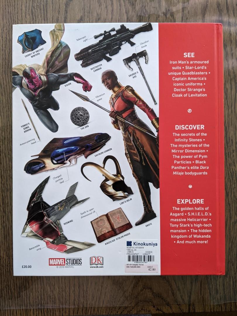 Marvel Studios Visual Dictionary, Hobbies & Toys, Books & Magazines, Comics & Manga on Carousell