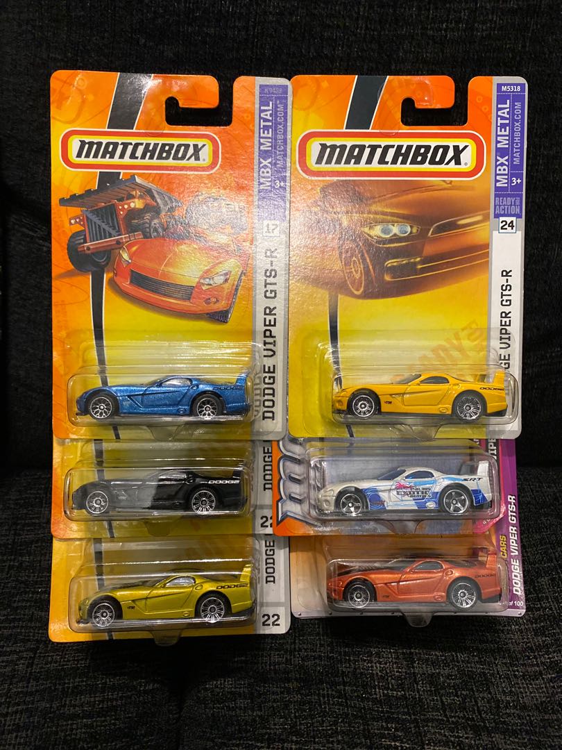 Matchbox Dodge Viper GTS-R, Hobbies & Toys, Collectibles & Memorabilia ...
