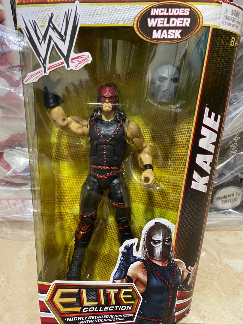Mattel WWE elite Kane series 19, Hobbies & Toys, Toys & Games on Carousell