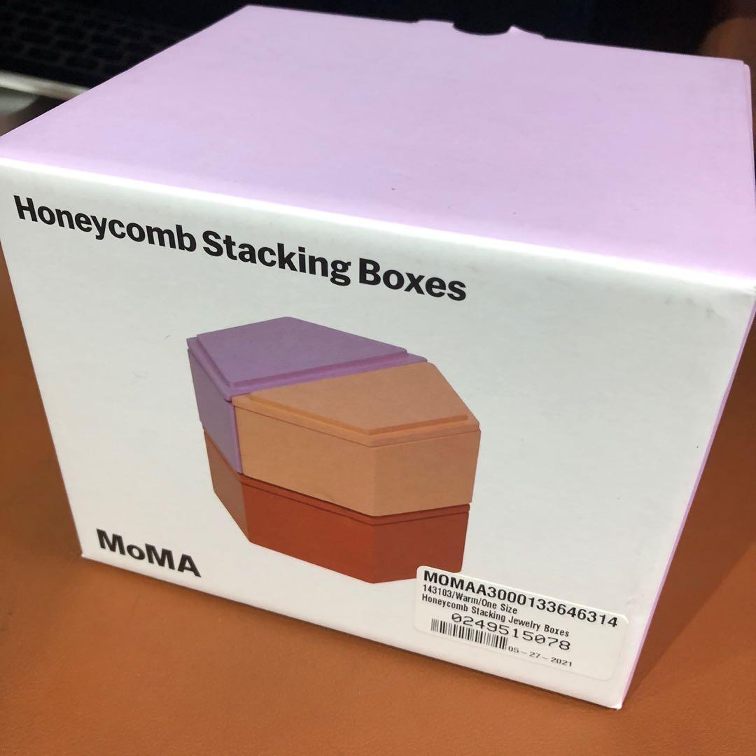MoMA Honeycomb Stacking Boxes, Furniture & Home Living, Home ...