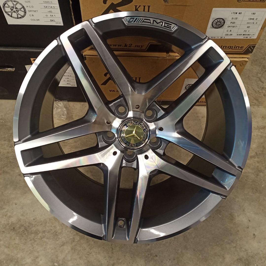 NEW SPORT RIM 18 INCH MERCEDES DESIGN W212 W205 W204, Auto Accessories ...