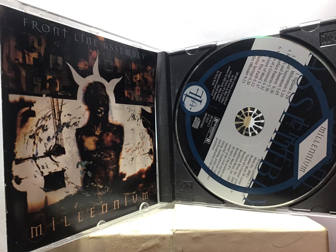 CD Front Line Assembly - Millennium OOP GERMAN ORIGINAL 1994 GERMANY ...