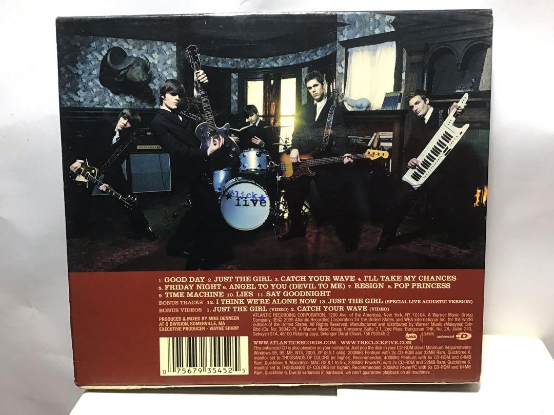 ORIGINAL 2005 PRESS The Click Five - Greetings From Imrie House OOP ...