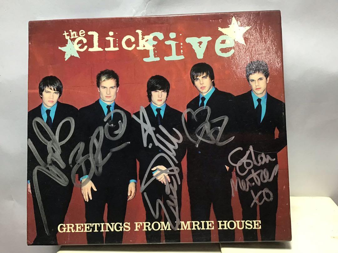 ORIGINAL 2005 PRESS The Click Five - Greetings From Imrie House OOP ...