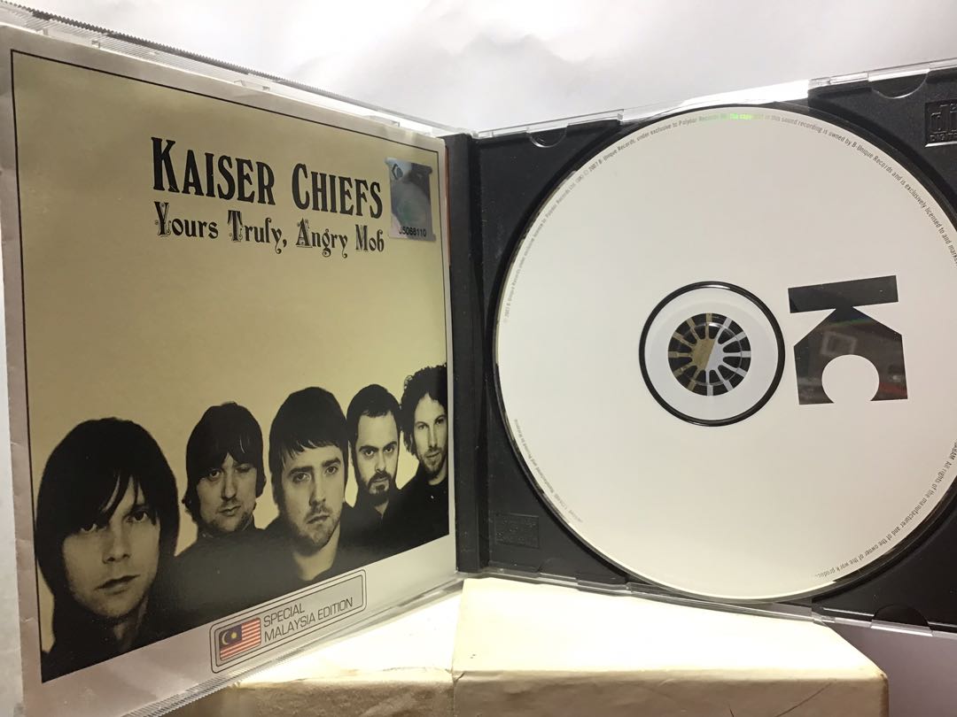 CD Kaiser Chiefs - Yours Truly Angry Mob OOP SPECIAL MALAYSIA EDITION ...