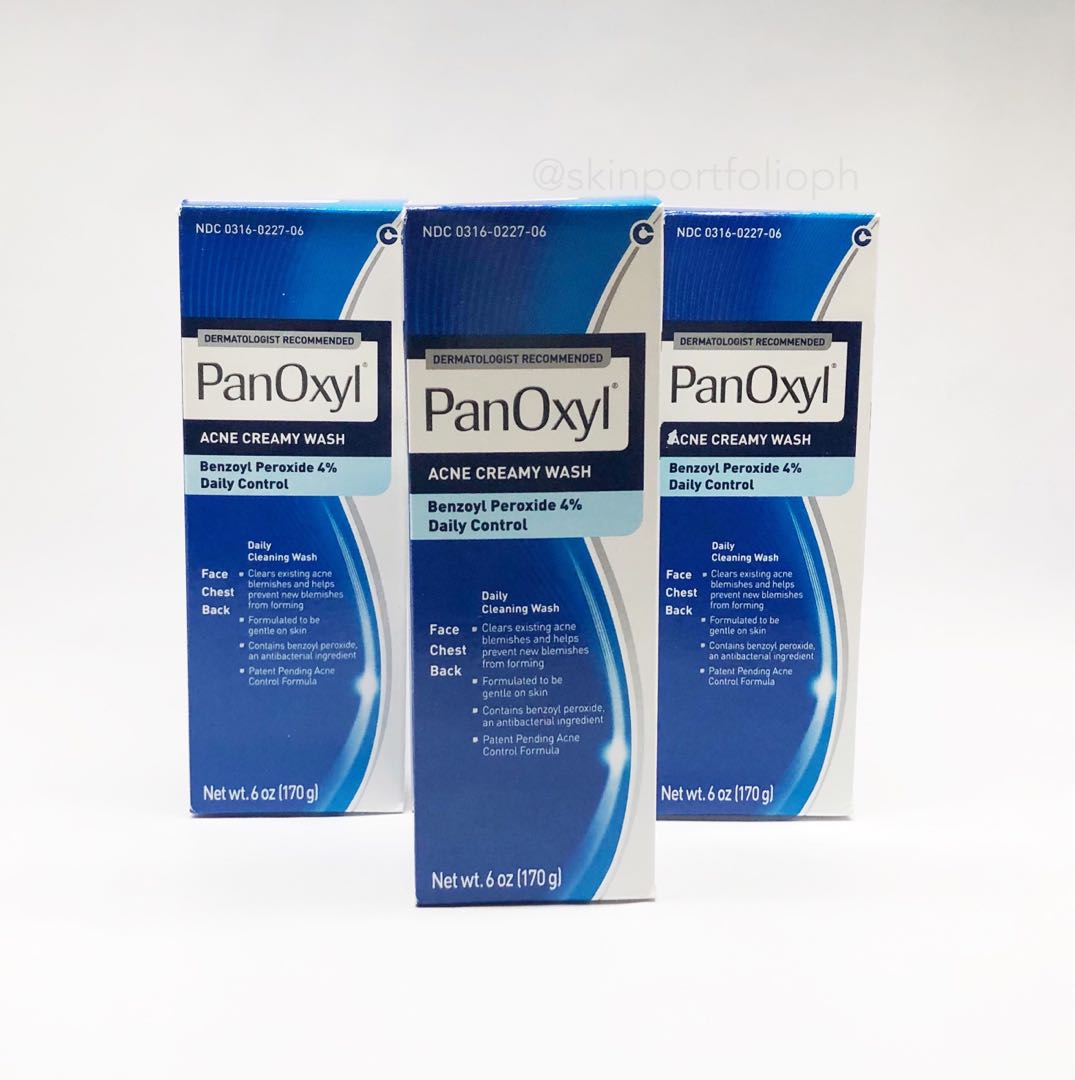 Panoxyl Acne Creamy Wash Benzoyl Peroxide 4% Daily Control, Beauty ...